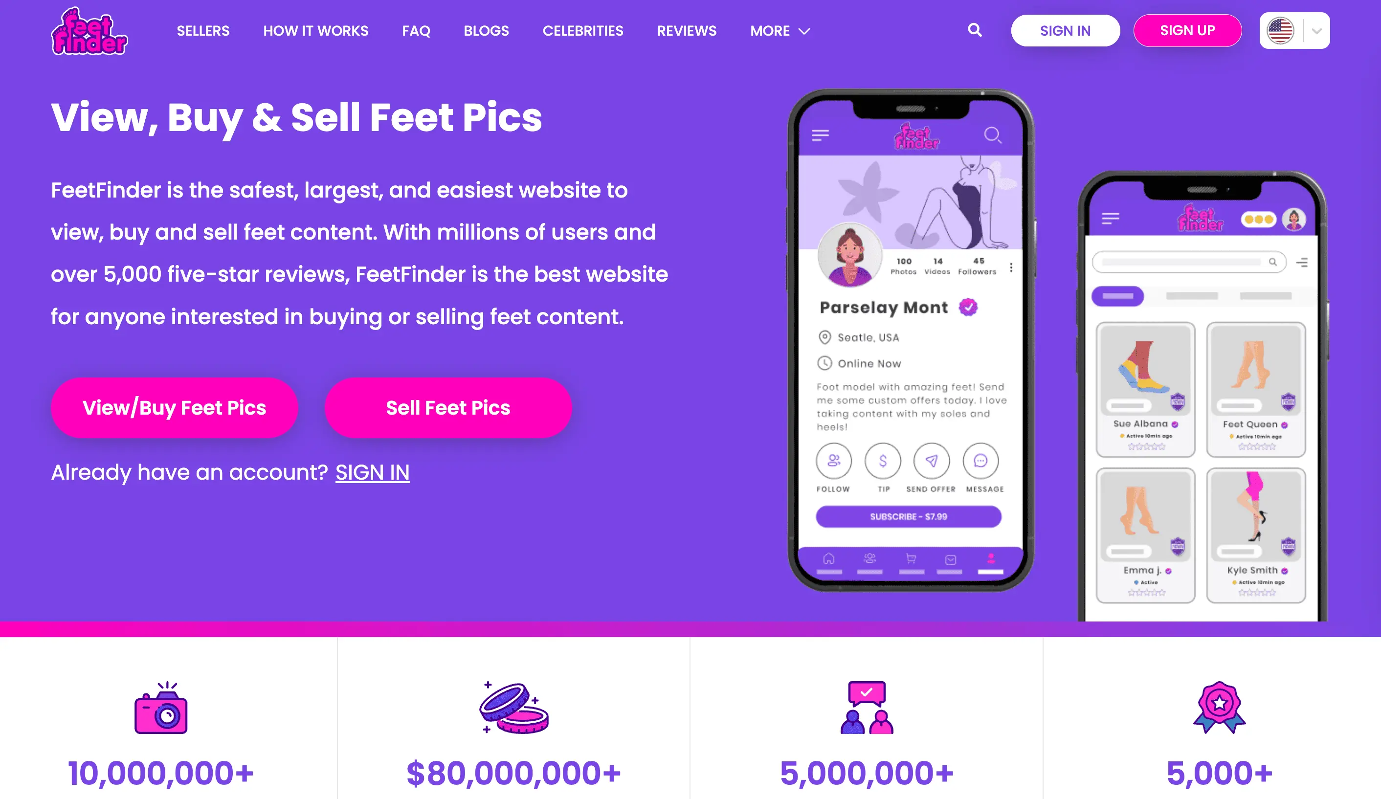 FeetFinder Alternatives: 5 Best Apps to Sell Feet Pics 2025
